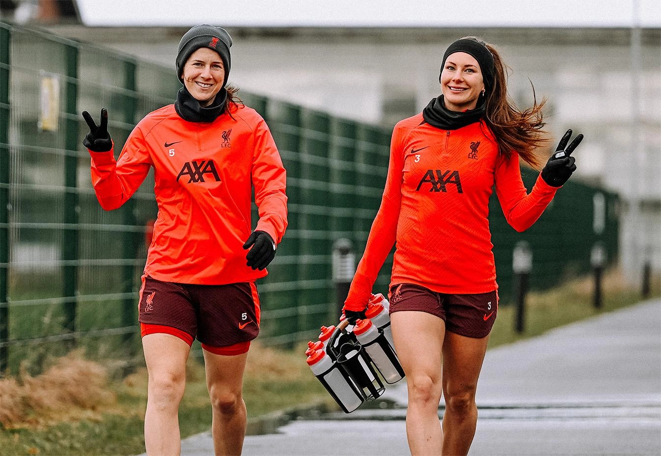 Photos: Sofie Lundgaard trains with LFC Women ahead of United trip - Liverpool FC